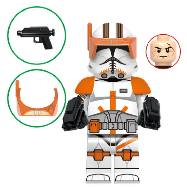 Commander Cody 212th Attack battalion Lego Minifigures – DelsBricks Minifigures