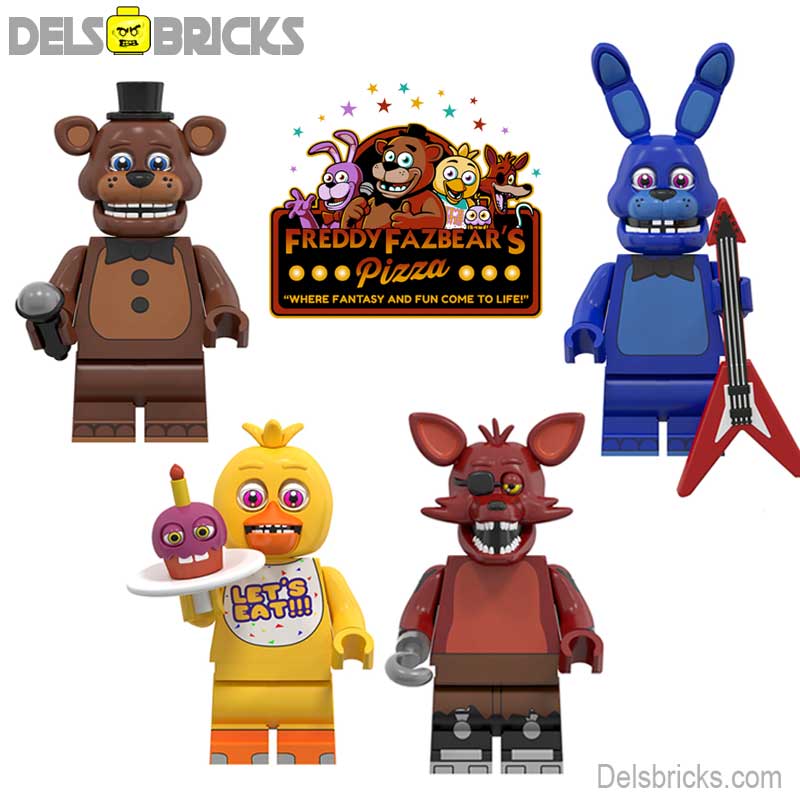 Lego Minifigures Five Nights At Freddy's movie NEW mini figure toys 3 ...