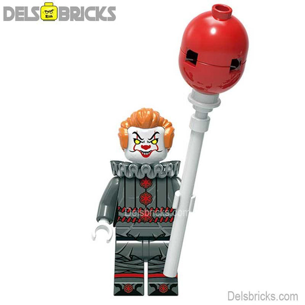 Lego Minifigures Pennywise IT Horror building block toys Mini figures ...