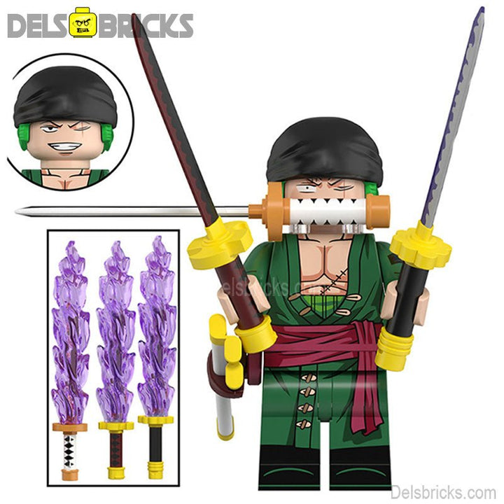 Lego Minifigures One Piece Anime series Mini figure manga toys ...